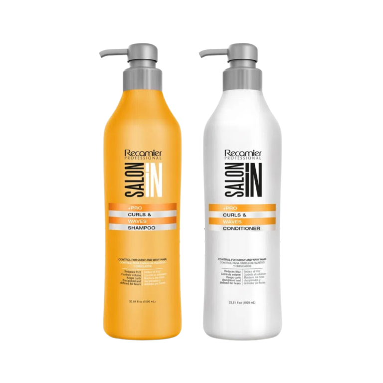 Duo Shampoo Y Acondicionador Sin Sal Para Cabello Rizo Curls Y Waves ...