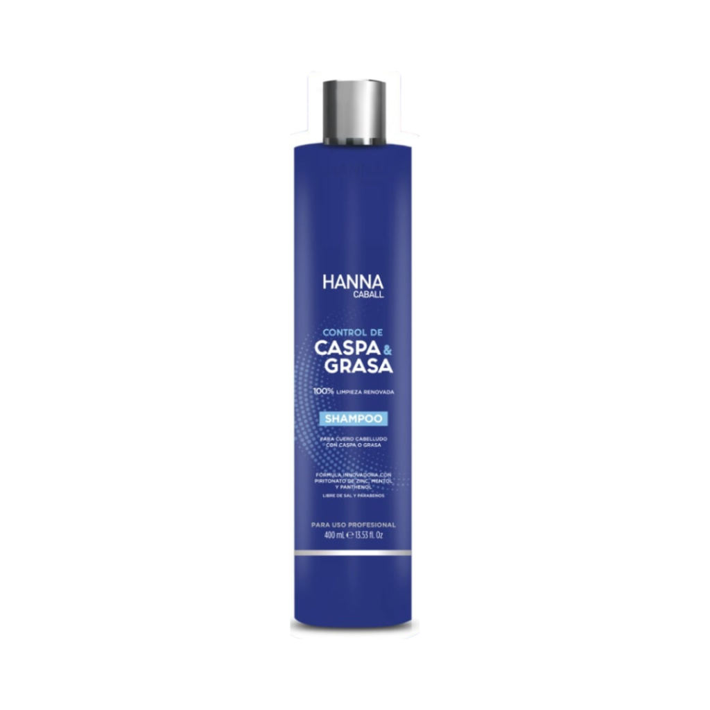 Shampoo Control Caspa Y Grasa 400ml Hanna Caball